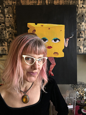 Jackie's advice helps Martha Hull's Cute and Deadly Art business grow